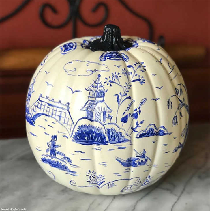 Blue Willow Pumpkins Are the Thing This Fall | 12 Tomatoes