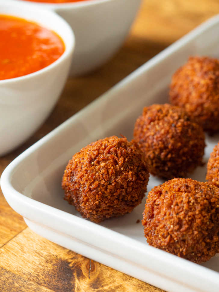 Crispy Chicken Meatballs 12 Tomatoes