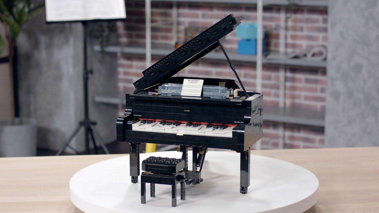 LEGO Now Makes A Playable Grand Piano That You Can Build 12 Tomatoes