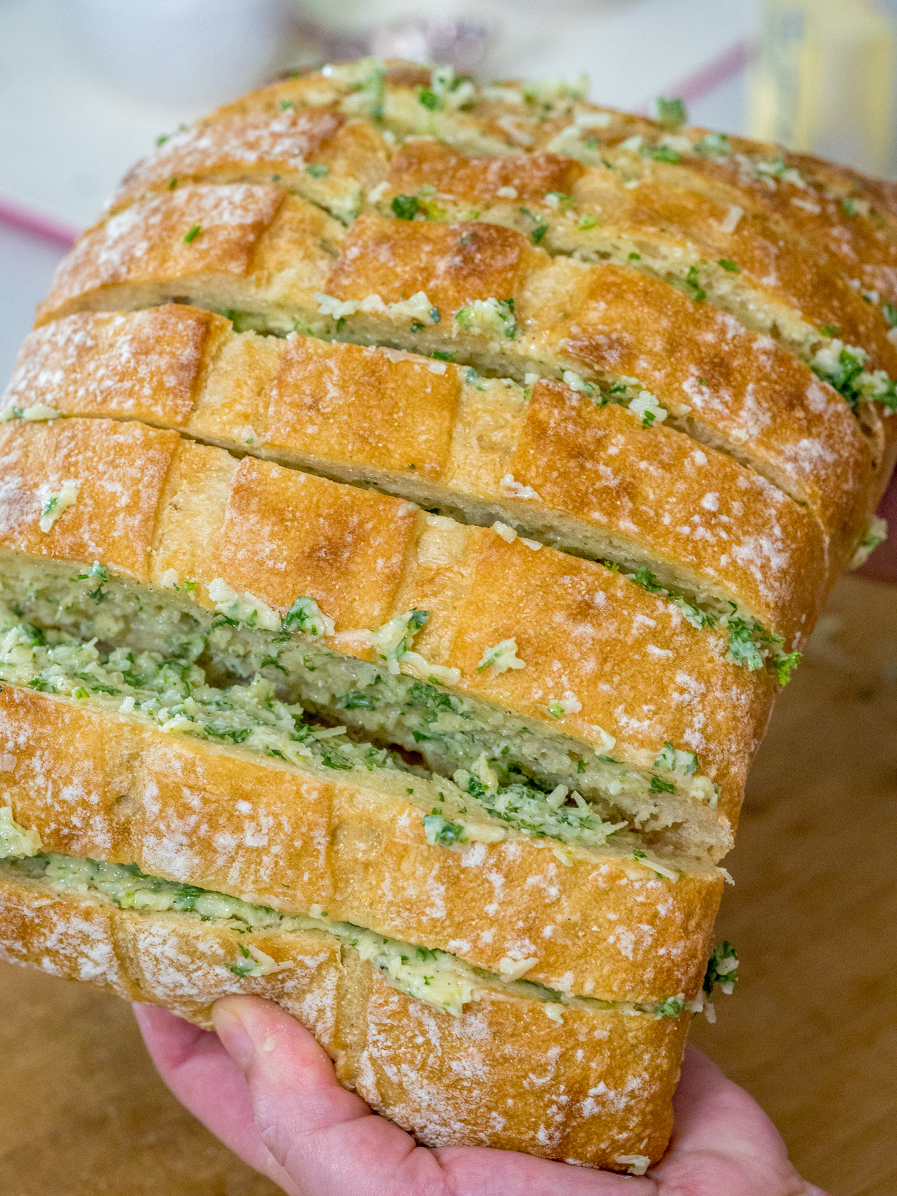 Stuffed Garlic Bread Recipe