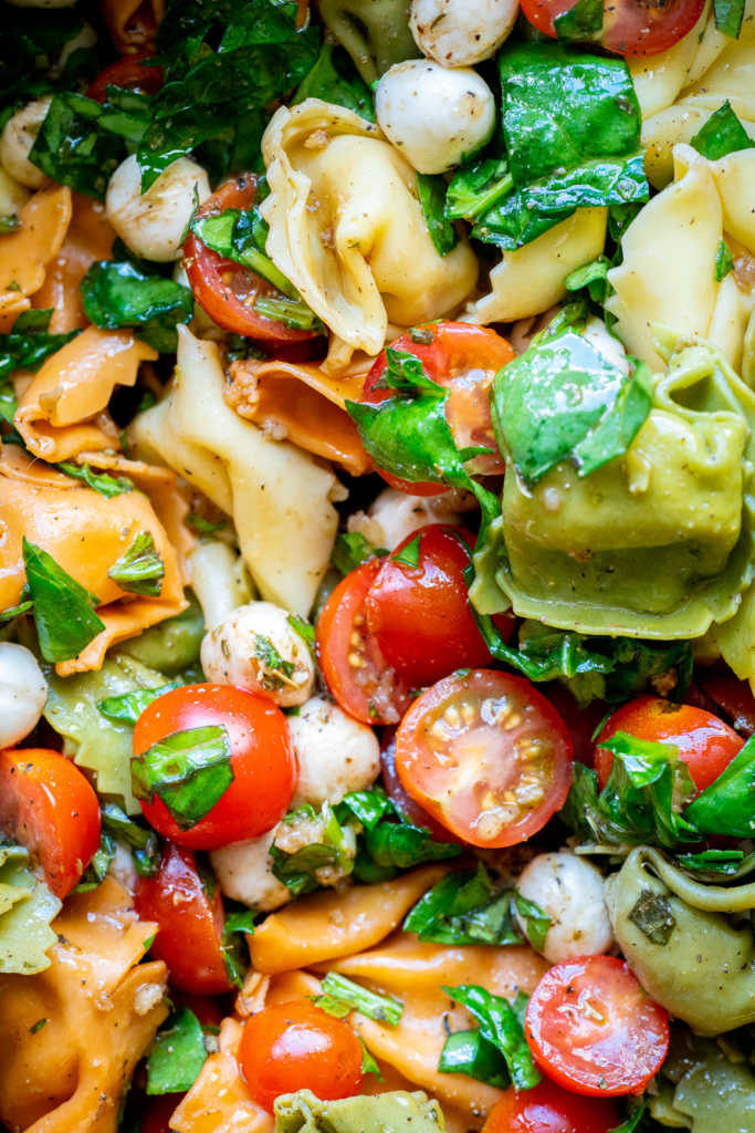 Tortellini Caprese Salad 12 Tomatoes