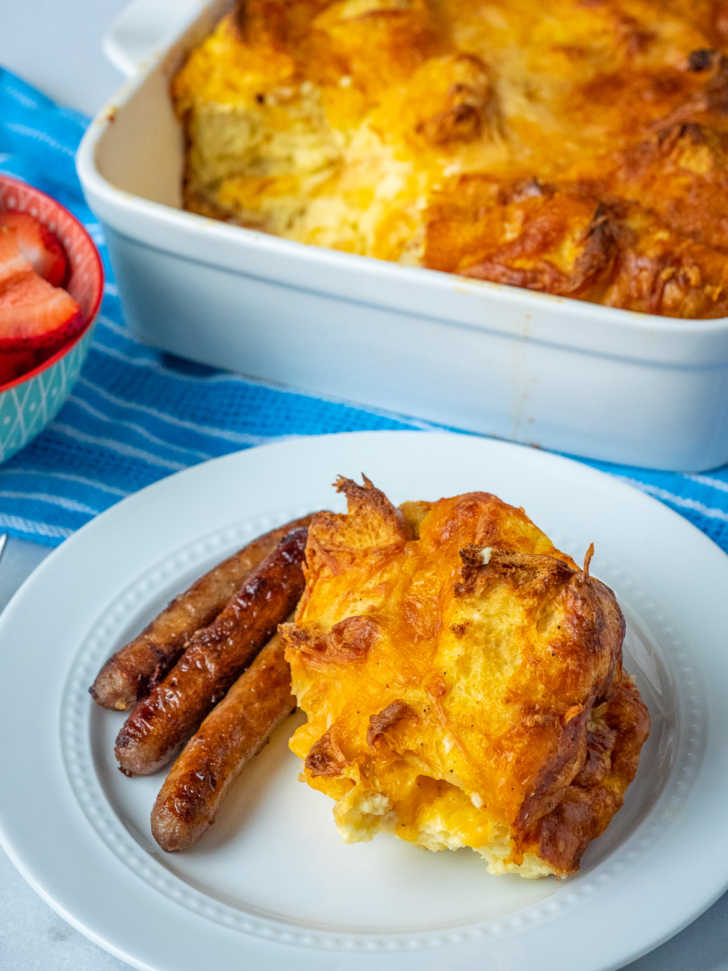 Classic Cheese Strata | 12 Tomatoes