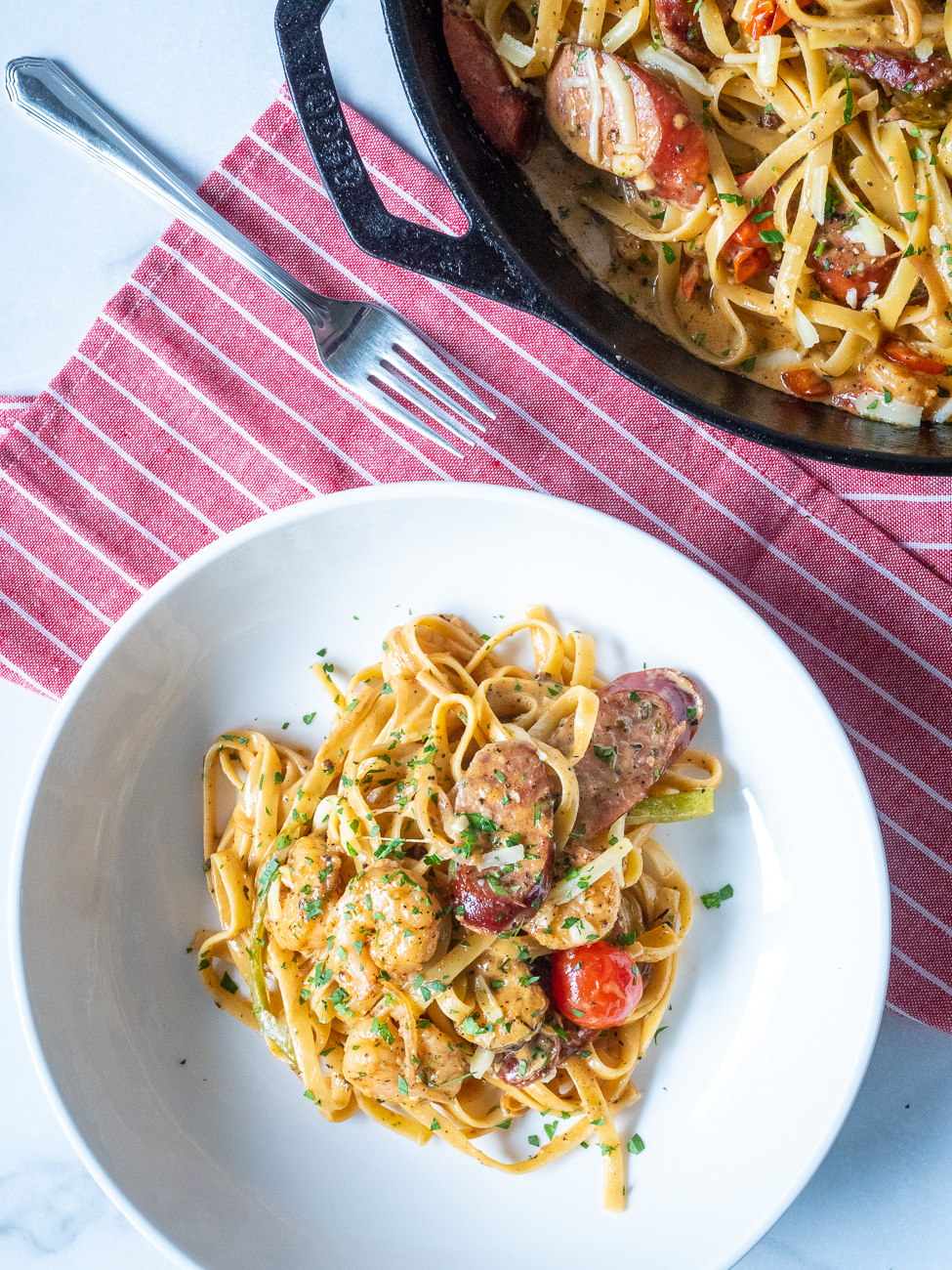 Creamy Cajun Jambalaya Pasta Recipe | Bryont Blog