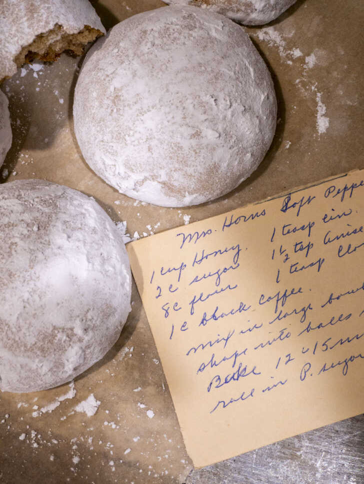 Recipe Tin Project: Mrs. Horn’s Soft Peppernuts | 12 Tomatoes