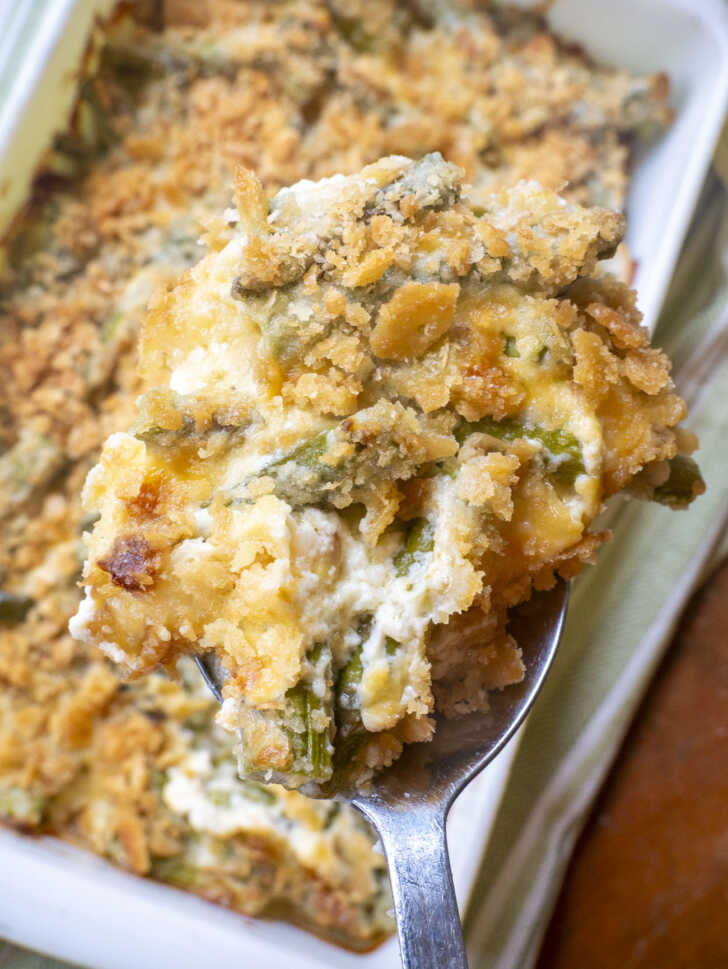 Asparagus Cracker Casserole | 12 Tomatoes