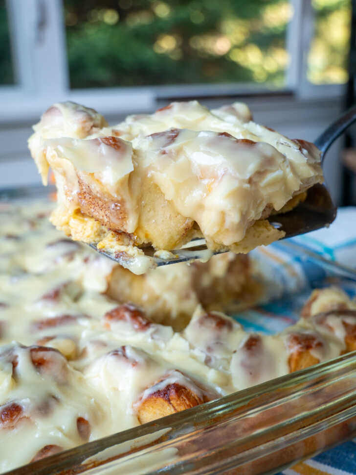 Overnight Orange Roll Casserole | 12 Tomatoes