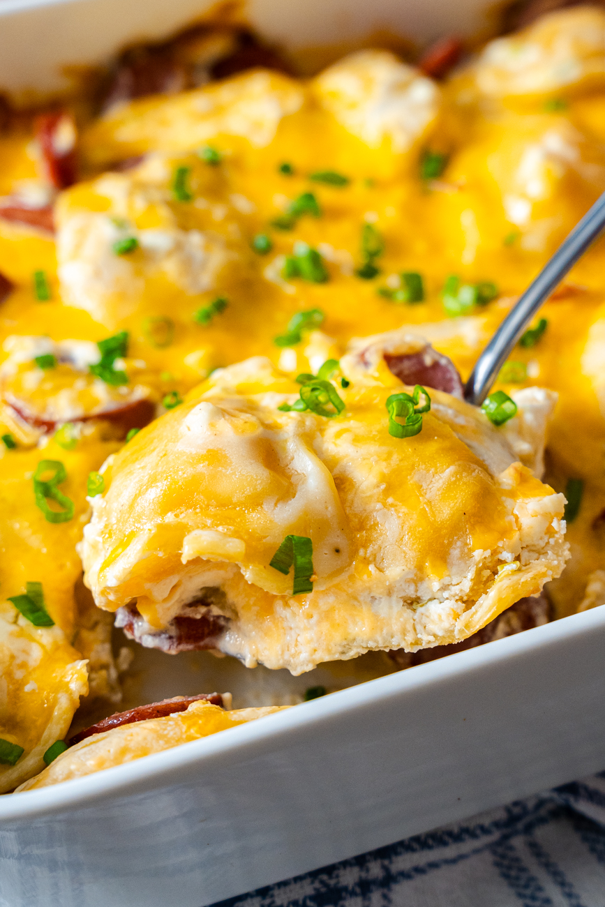 Kielbasa Pierogi Casserole | 12 Tomatoes