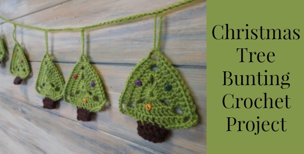 These Cute Little Christmas Tree Buntings Are Just Beautiful! | Crafty ...
